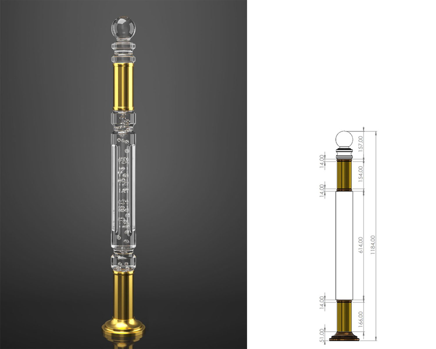 Kanallı 2031, Pleksi Korkuluklar Pleksi Baba Modeli Dulda Akrilik Ürün ...