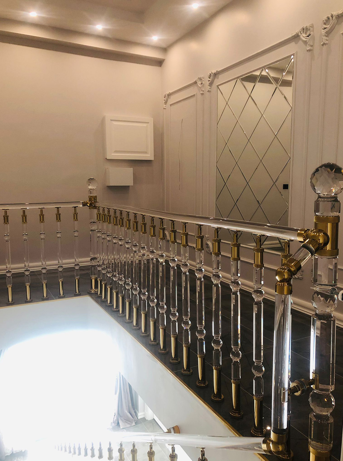 Pleksi Projeler - Pleksi Merdiven Korkuluğu proje-1 - Dulda Akrilik ...