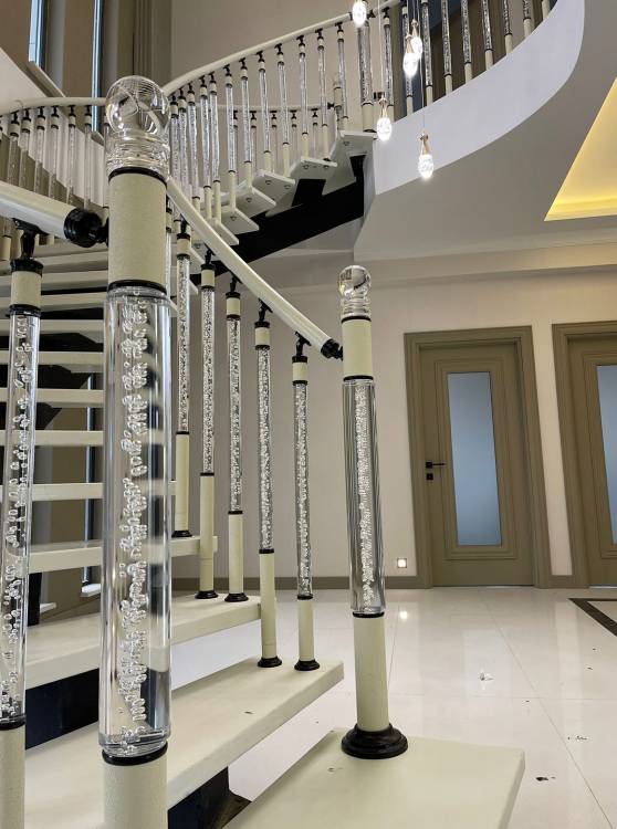 Pleksi Projeler - Pleksi Merdiven Korkuluğu proje-4 - Dulda Akrilik ...