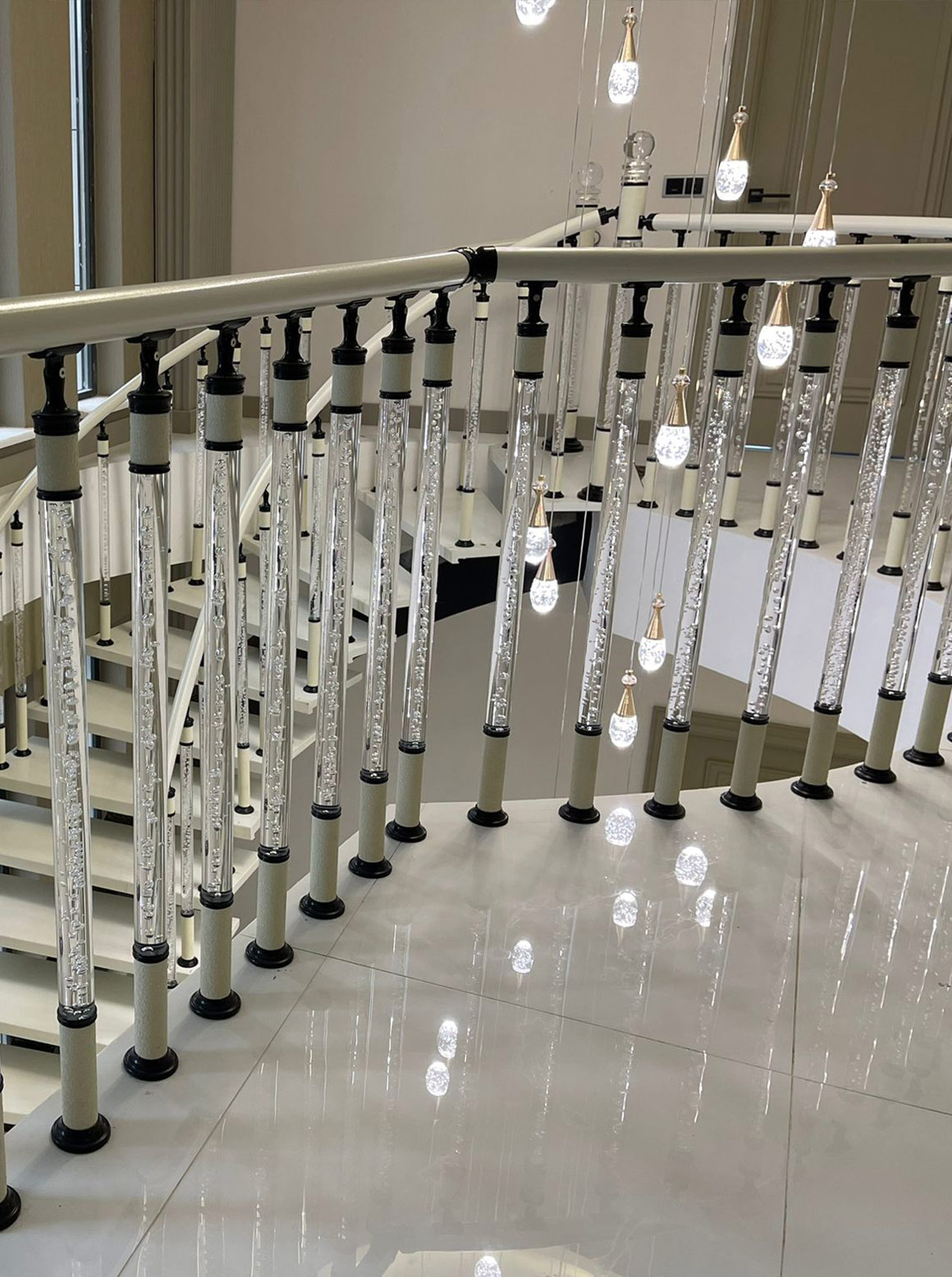 Pleksi Projeler - Pleksi Merdiven Korkuluğu proje-4 - Dulda Akrilik ...