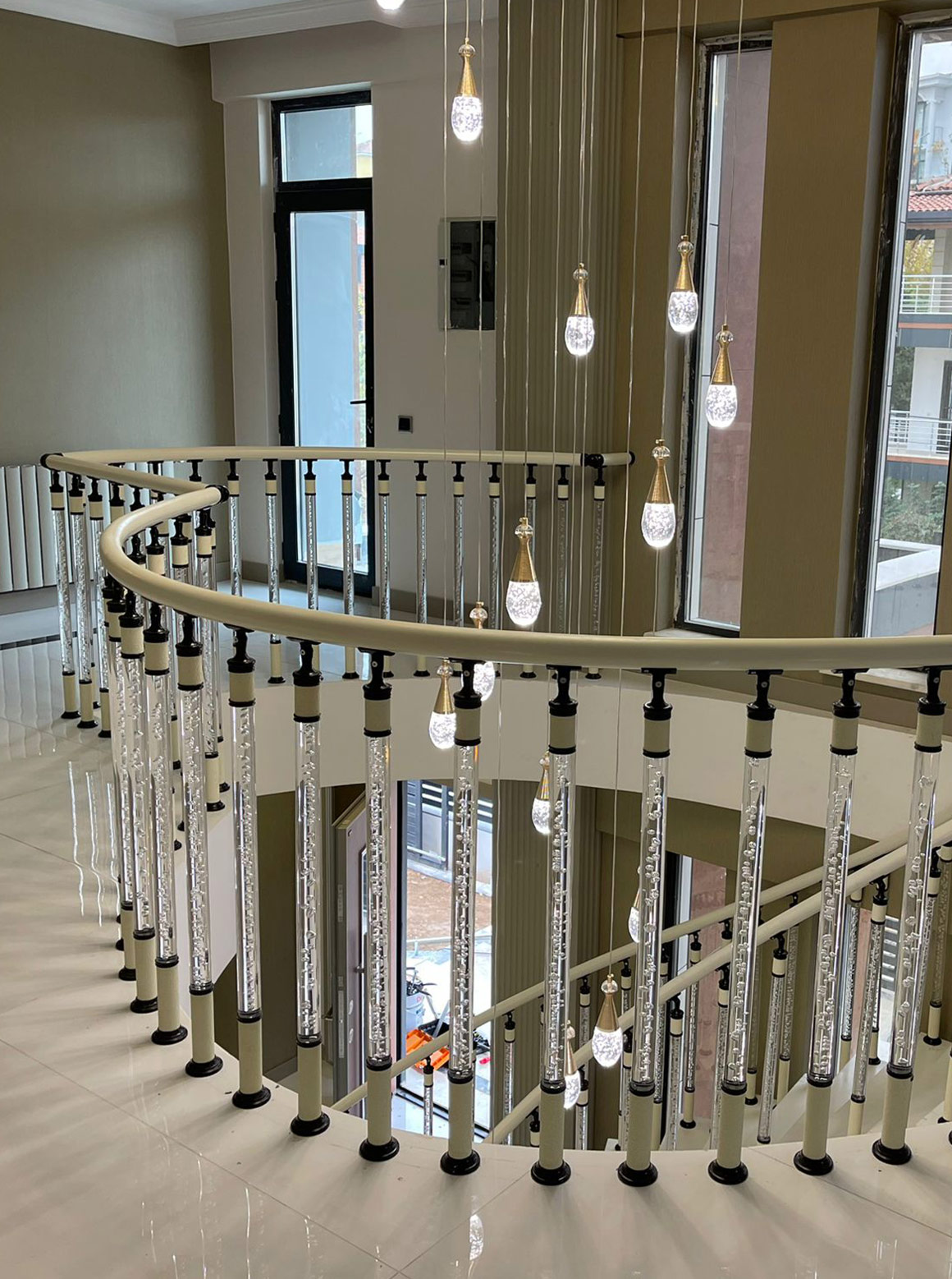 Pleksi Projeler - Pleksi Merdiven Korkuluğu proje-4 - Dulda Akrilik ...