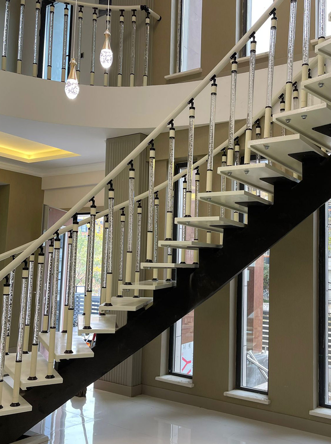 Pleksi Projeler - Pleksi Merdiven Korkuluğu proje-4 - Dulda Akrilik ...