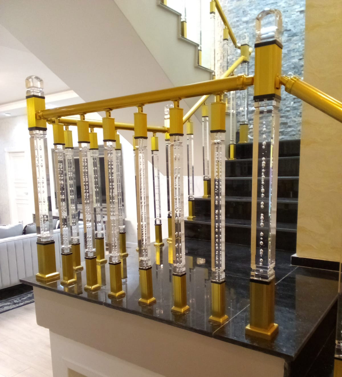 Pleksi Projeler - Pleksi Merdiven Korkuluğu proje-7 - Dulda Akrilik ...